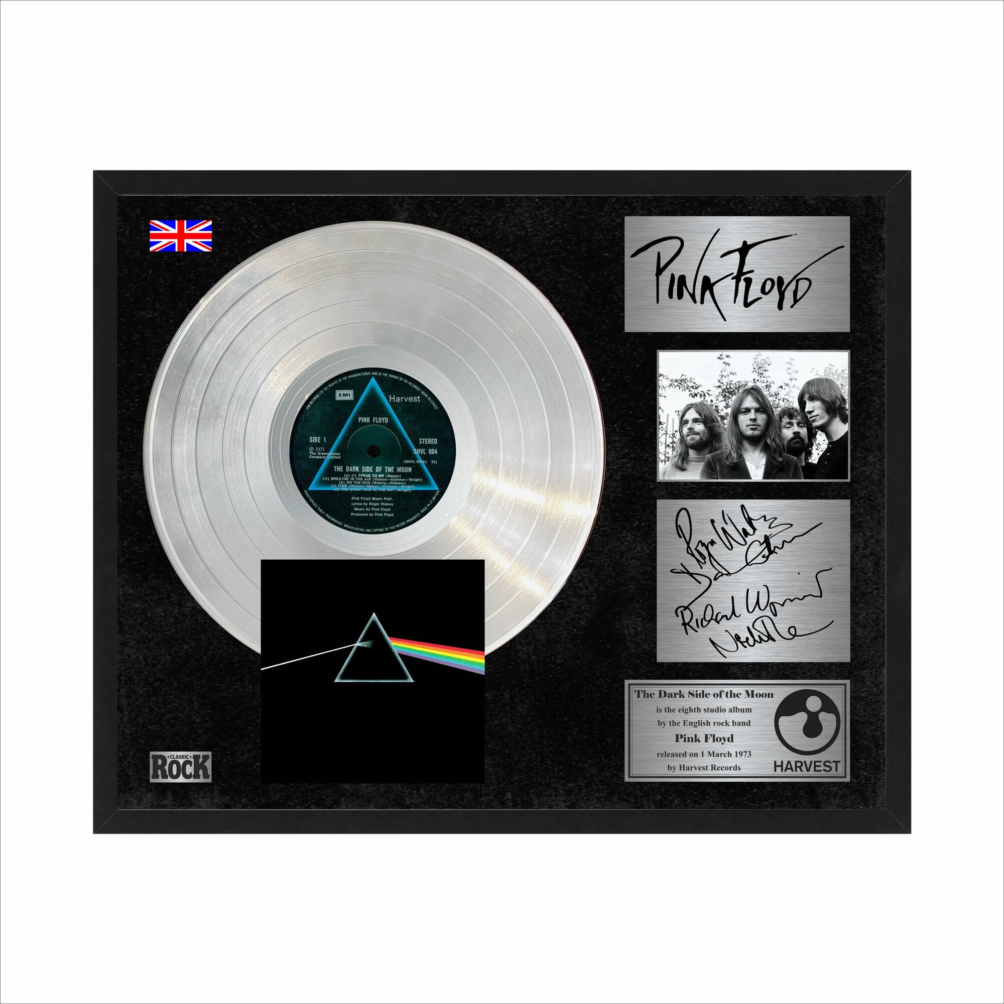 Pink Floyd The Dark side of the moon Картина с платиновым диском