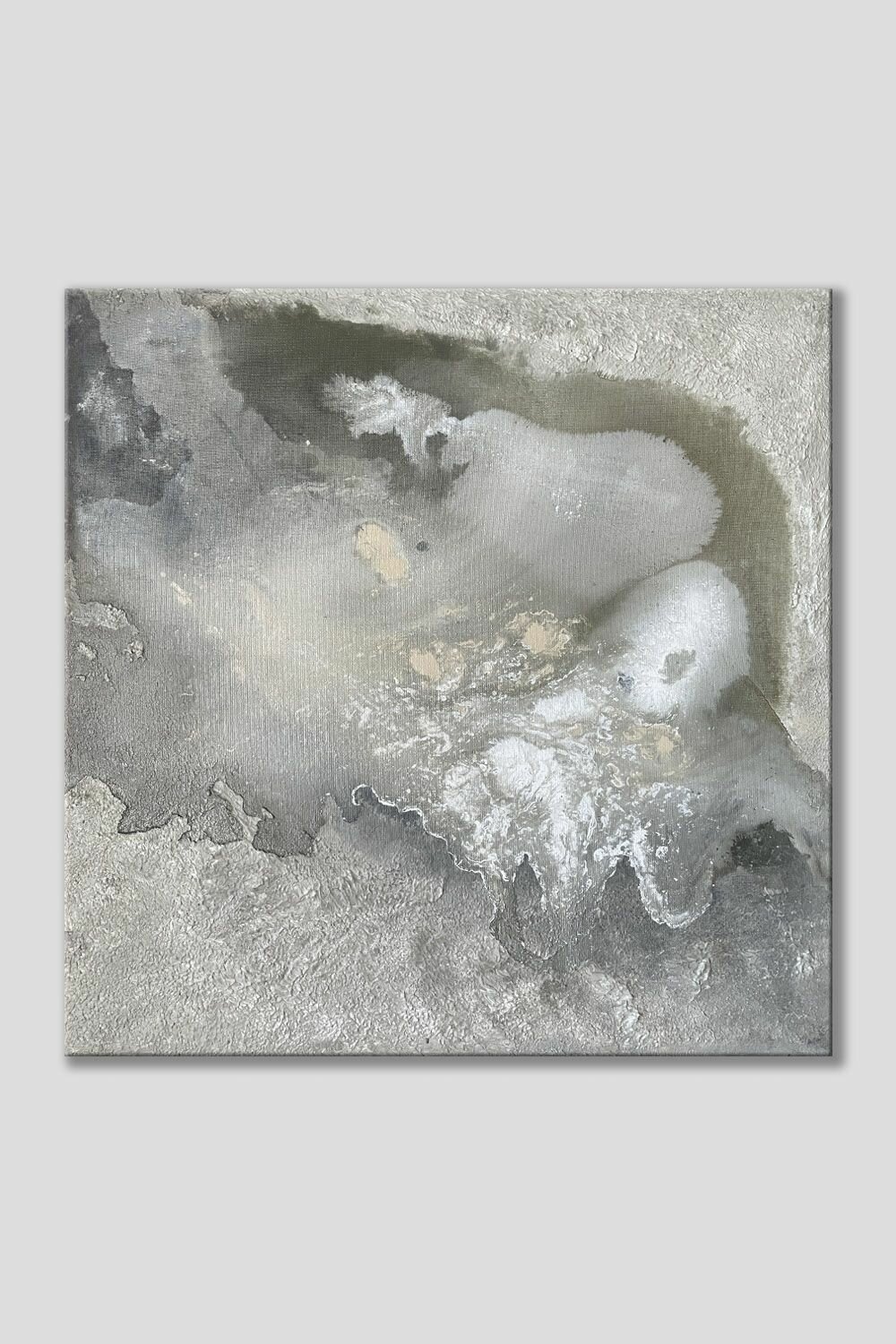 Картина на холсте ручной работы квадратная DECORMARKT Вселенная, 50х50 см