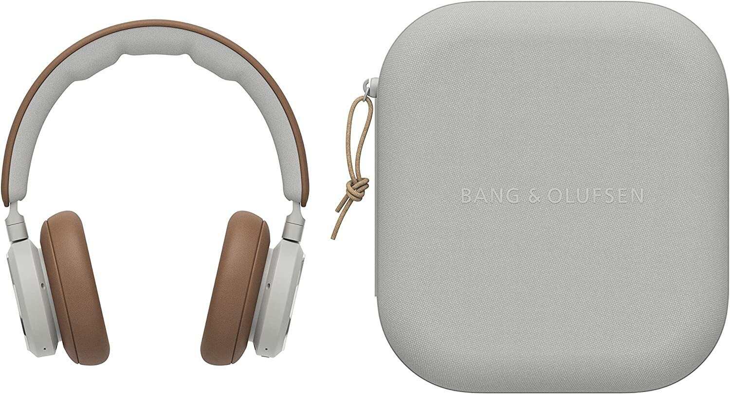 Беспроводные наушники Bang & Olufsen BeoPlay HX, Timber Светло кориченевые