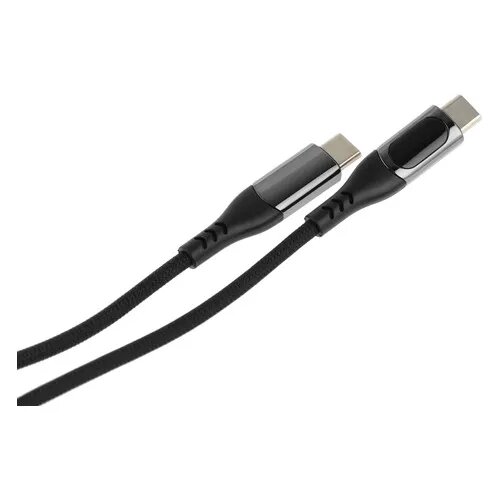 Кабель Philips DLC9100, USB Type-C (m) - USB Type-C (m), 1.2м, в оплетке, черный