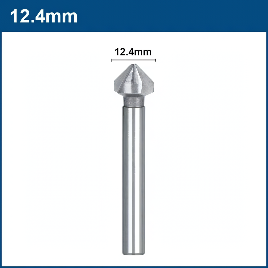 Зенковка конусная HSS XCAN 12,4 мм под М2, 90 градусов