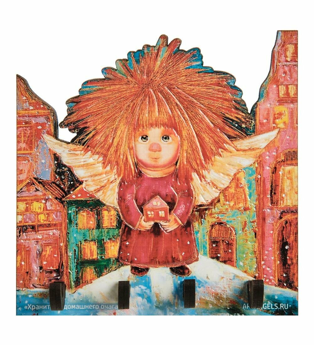 Ключница Хранитель домашнего очага 13,5х14 A2139311 Artangels, Дерево