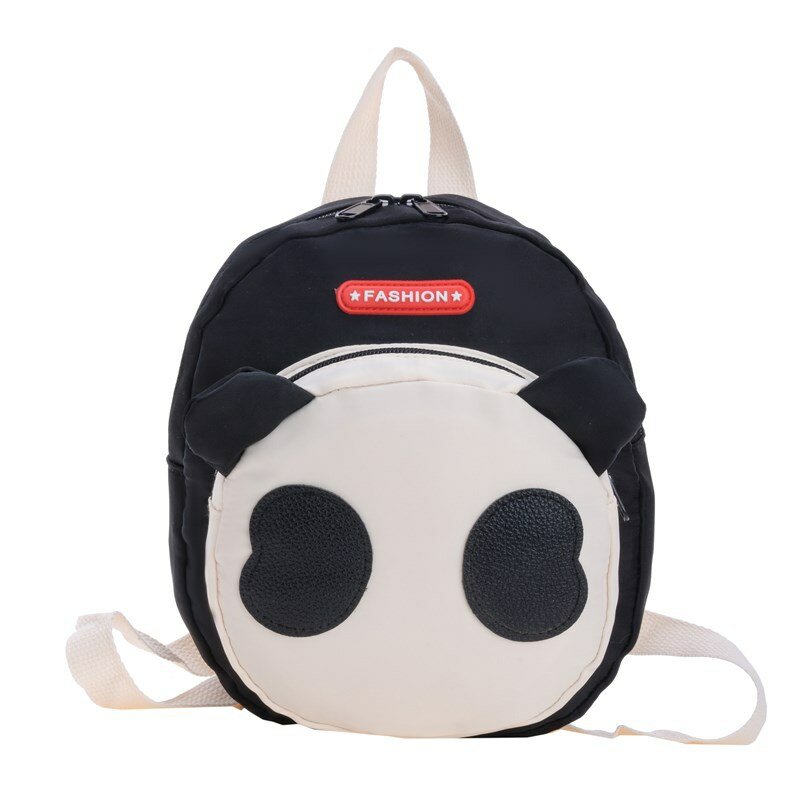 Ранец "Панда" для детского сада, нейлон, контрастный цвет, дышащий, черный