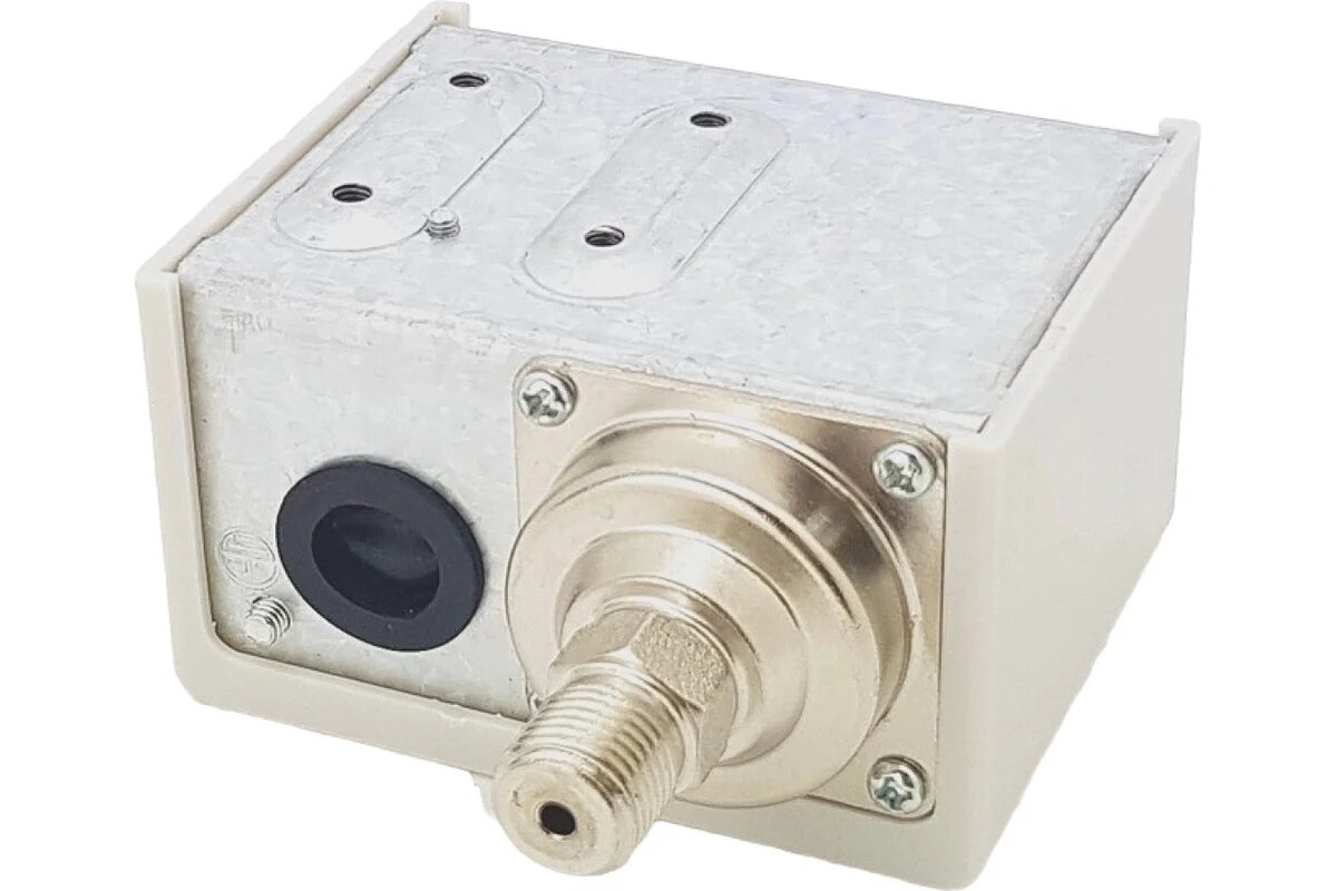 TECHNO Реле давления RD4, диапазон 5-30 бар, для сжатого воздуха, фреона, воды и масла