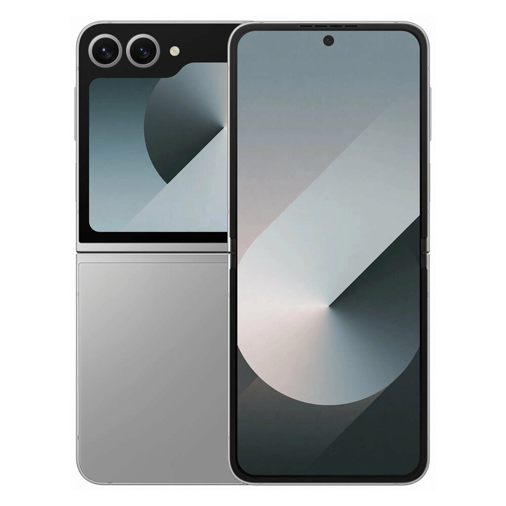 Смартфон Samsung Galaxy Z Flip6 12/256 ГБ, РСТ Dual: nano SIM + eSIM, серебристый