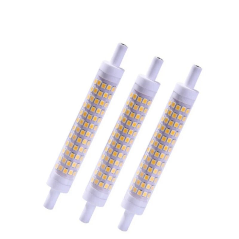 SONQIN Светодиодная лампа R7S 20Вт керамическая 20W 78mm, Нет, теплый белый