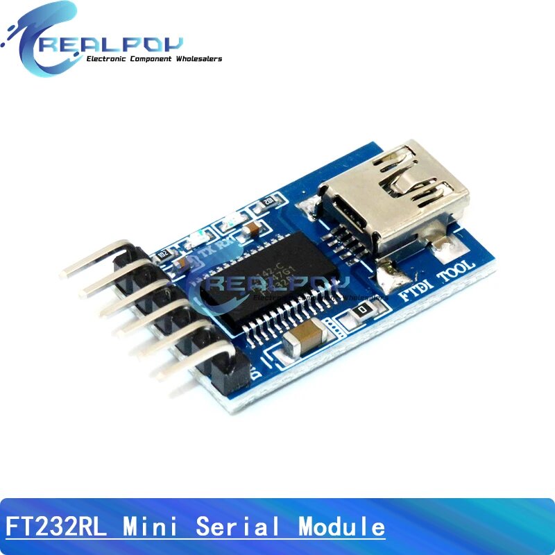 FTDI FT232 Базовый модуль последовательного адаптера USB-TTL 6-контактный FT232RL FTDI USB-программатор MWC для Arduino