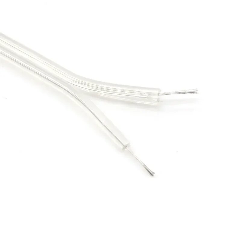 Электрический провод Zecica для светодиодной ленты 5/10 м AWG 16-30 20AWG, Clear-Clear, 10 Meters