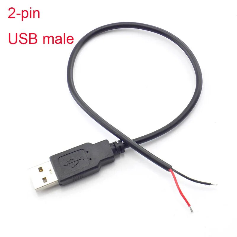 Кабель питания USB 2.0 A22638 1M, USB male 2pin