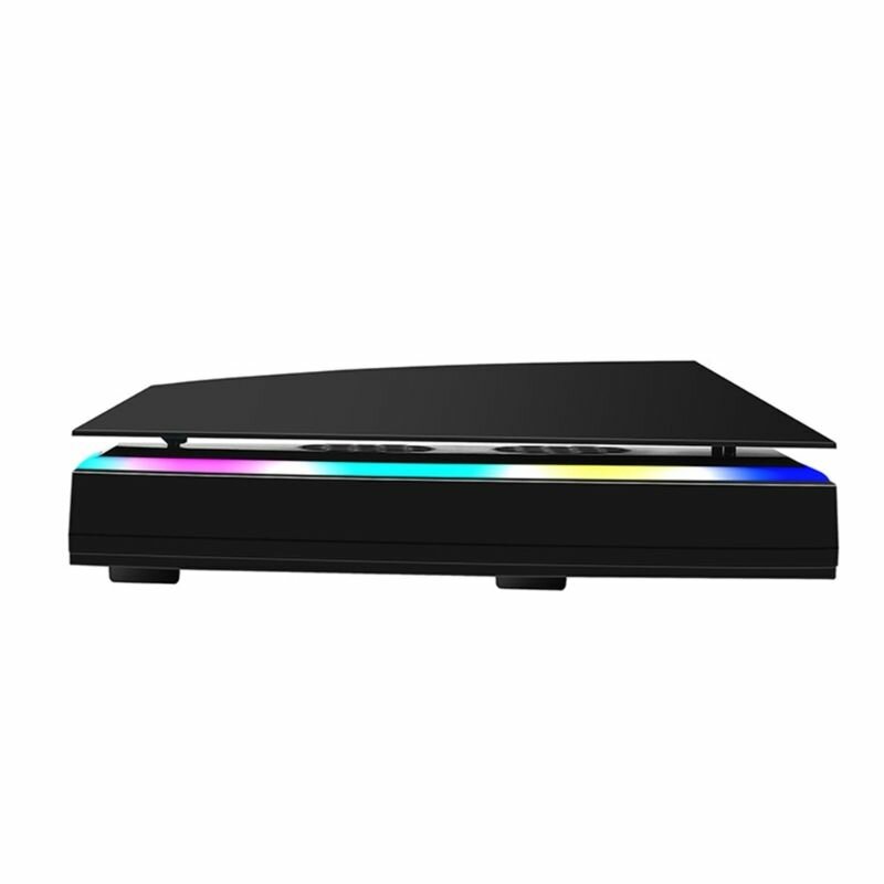 Охлаждающий вентилятор для PS5. Модернизированный тихий кулер со светодиодной подсветкой, хост игровой консоли, 3 регулируемые скорости ветра.