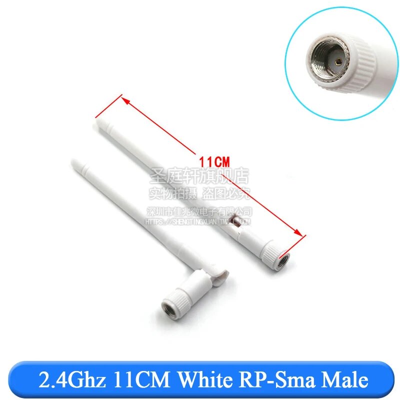 Javino 2.4Ghz 3dbi WIFI Антенна SMA 2 Pcs, 2.4G RP Sma Male