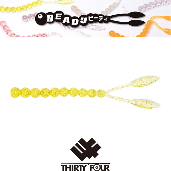 Силиконовая приманка Thirty34Four Beady 3" Karin