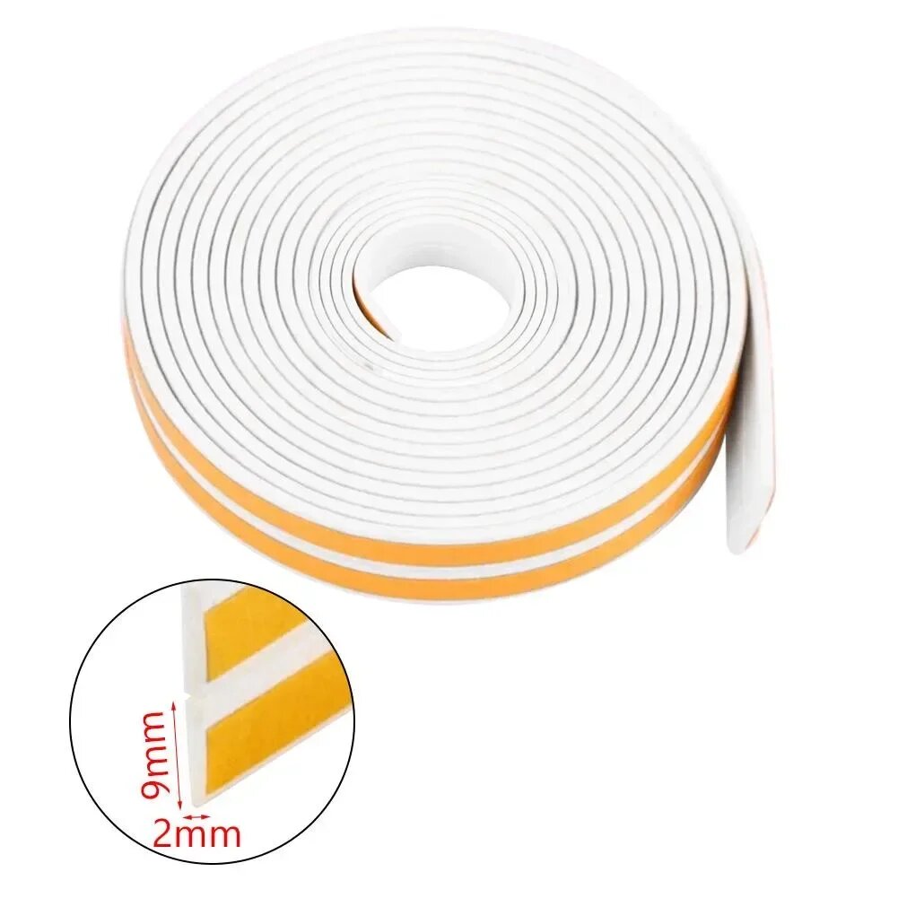 Уплотнительная лента DIEP 10 м/20 м white I Type, 5 Meter