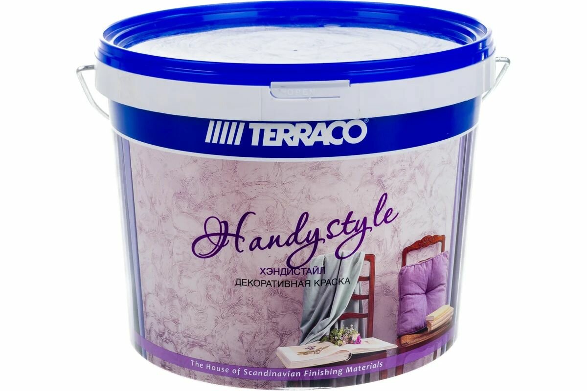 TERRACO HANDYSTYLE покрытие декоративное, перламутровое, HS 1001 (5кг)