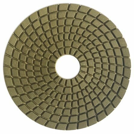 Диск полировальный эластичный HEXAGONAL ALMAZ (без водяного охлаждения) 100 мм, зерно 800