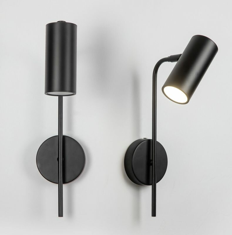 Современный вращающийся настенный светильник на длинном шесте для фона гостиной, прикроватного прохода в спальне