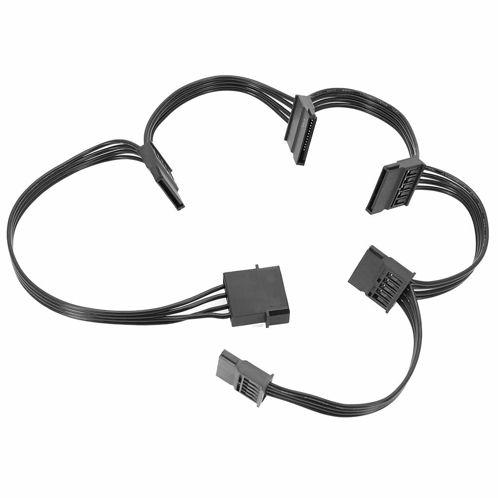 Адаптер MyPads питания SATA от IDE до 5 удлинительных кабелей