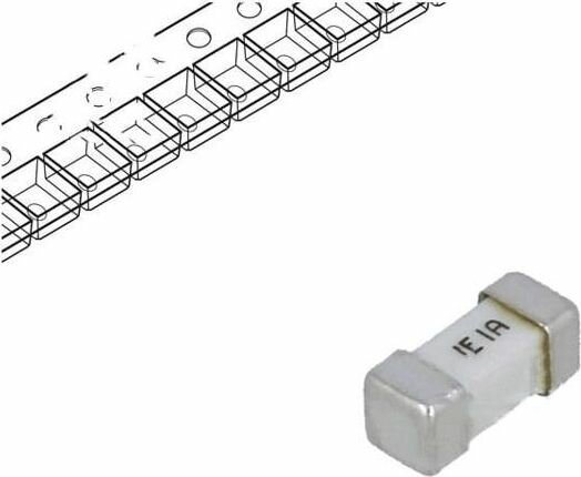 Предохранитель LITTELFUSE 0453001. MR плавкая вставка, сверхбыстрый, 1А, 125ВAC, SMD, 1 шт