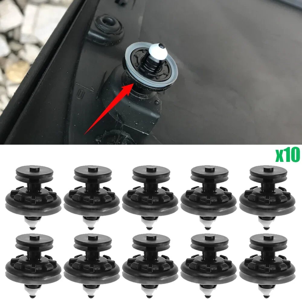 10 шт. для Volkswagen VW Passat B6 2006 2007 2008 2009 2010 новые внутренние автоматические дверные карты, зажимы для панели 6Q 0868243 6Q08-68243