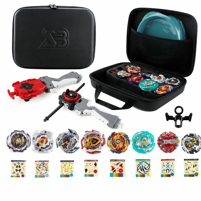 Игровой набор BEYBLADE Бейблэйд с ареной, 8 волчков в наборе