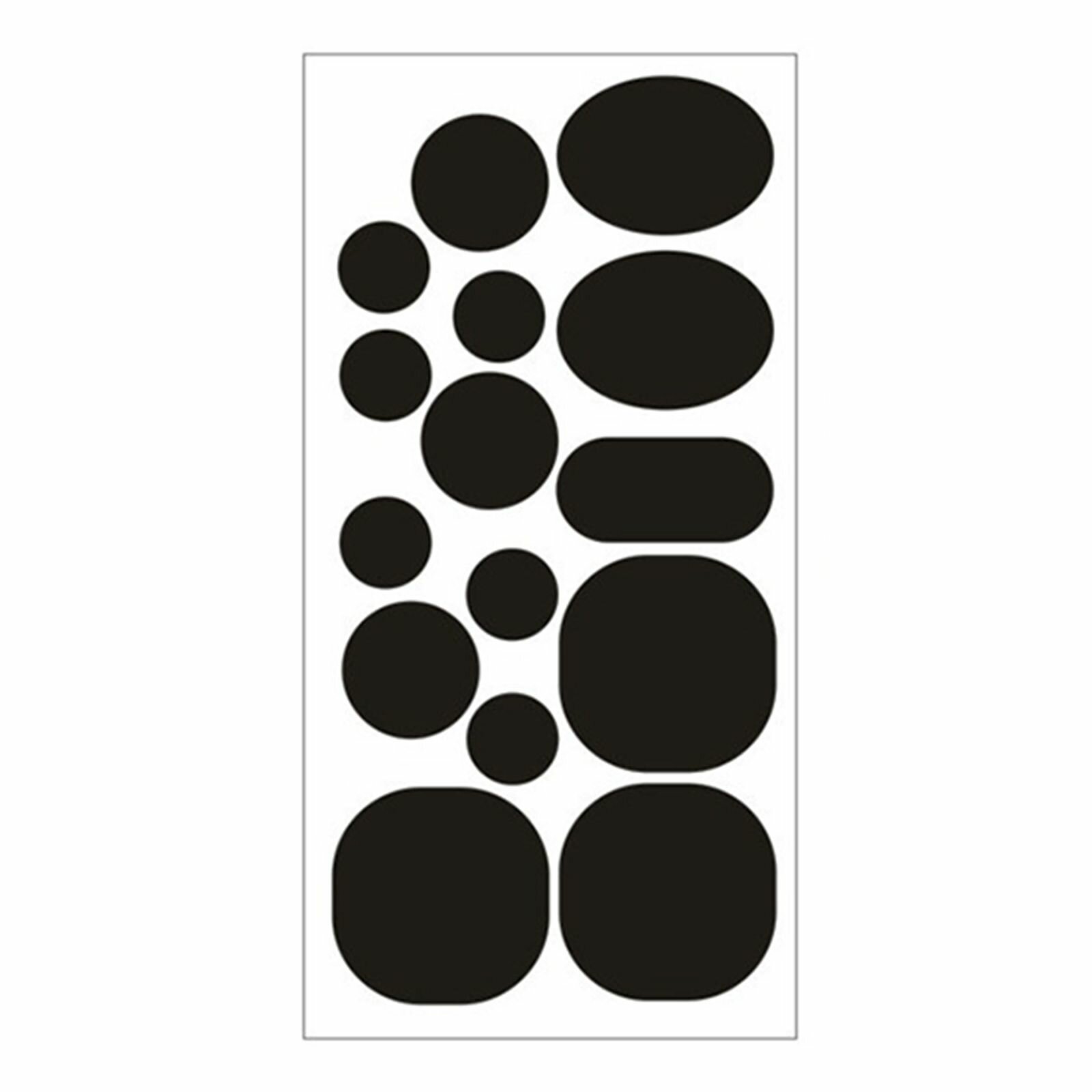 Наклейка с заплаткой на дырку в одежде-Круглая B