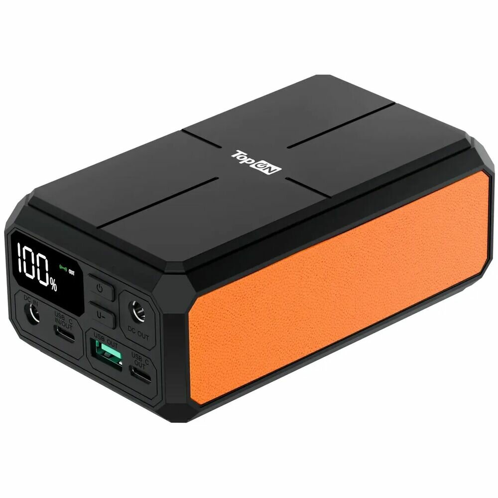 Внешний аккумулятор TopON TOP-MAX3 30000mAh Black