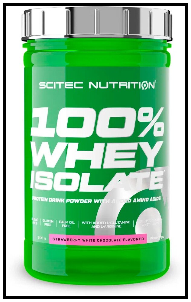 Scitec Nutrition Whey Isolate 700g (Клубника-Белый шоколад)