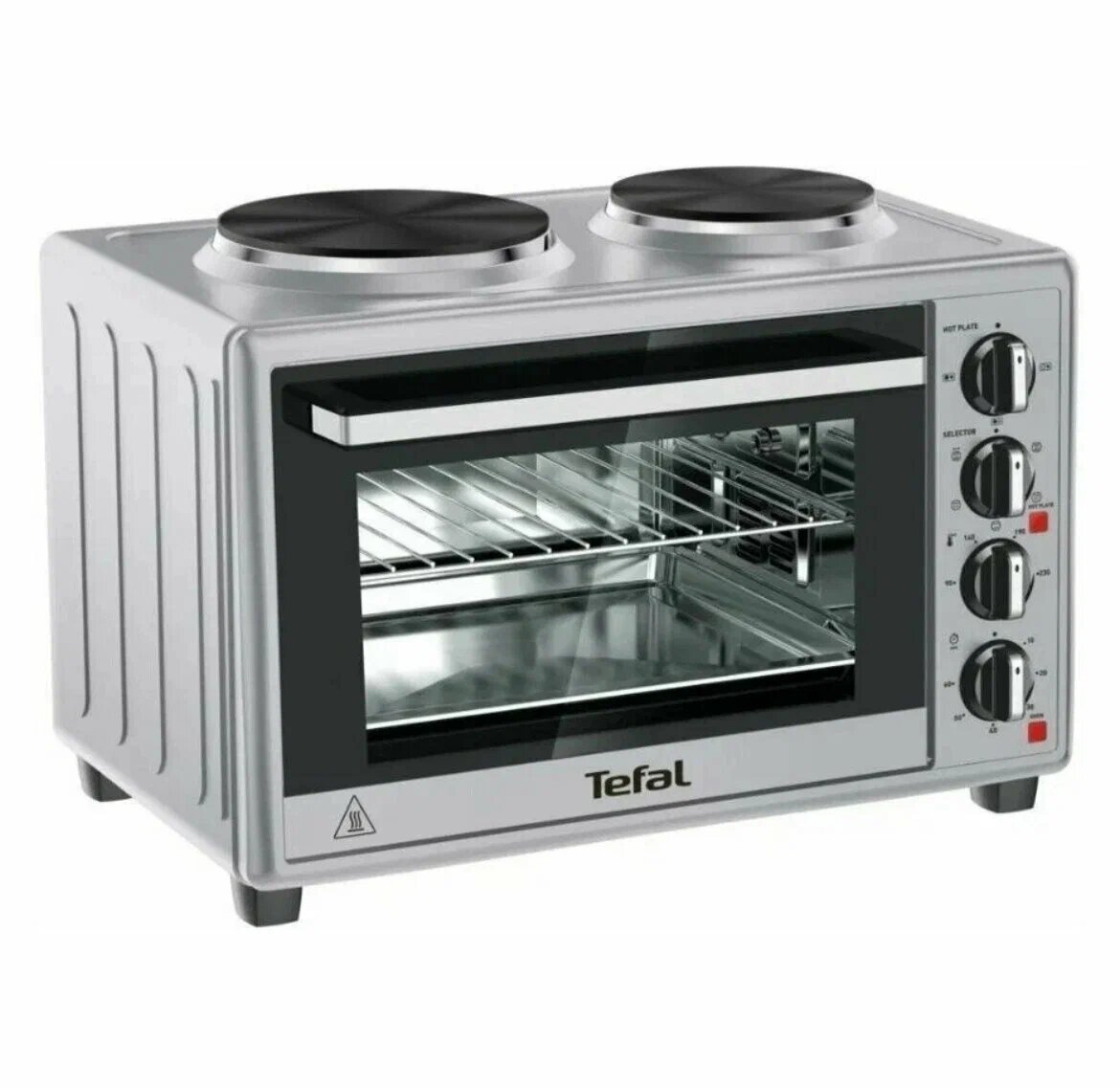 Мини-печь электрическая Tefal OF463D30, с конвекцией, серебристый