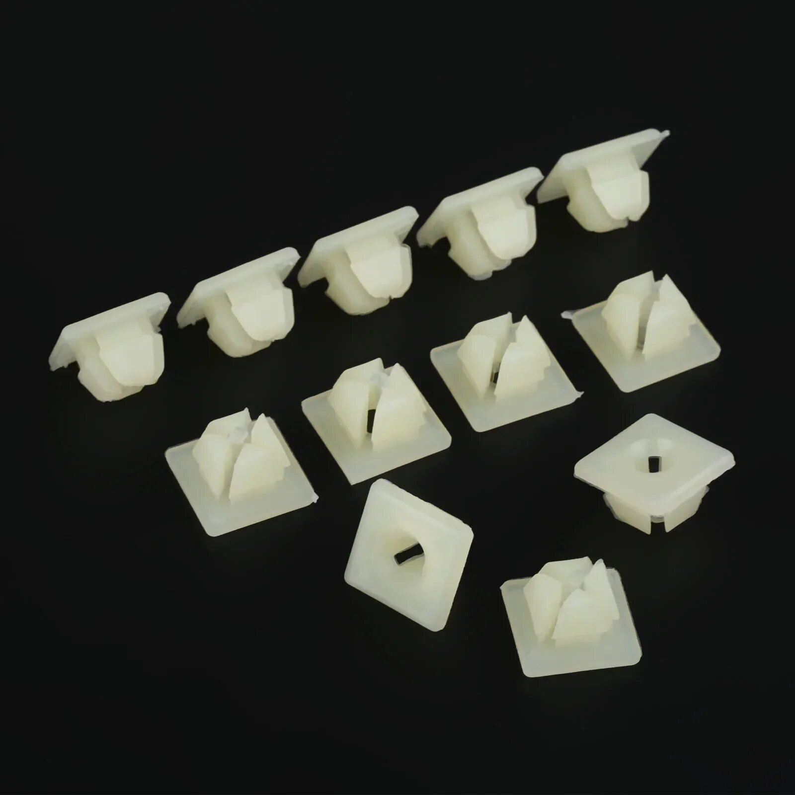 50 шт, бампер, номерной знак, гайка, кронштейн, зажим, крепеж, автомобильные заклепки для Chevrolet GM 4755299 3907444 A11719 A8435 # 14-винтовая втулка