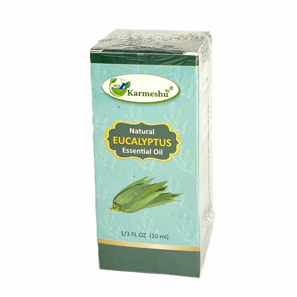 EUCALYPTUS Natural Essential Oil, Karmeshu (эвкалипт натуральное эфирное масло, Кармешу), 10 мл.