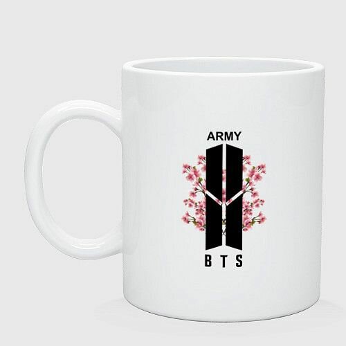 BTS: Army Sakura Керамическая кружка