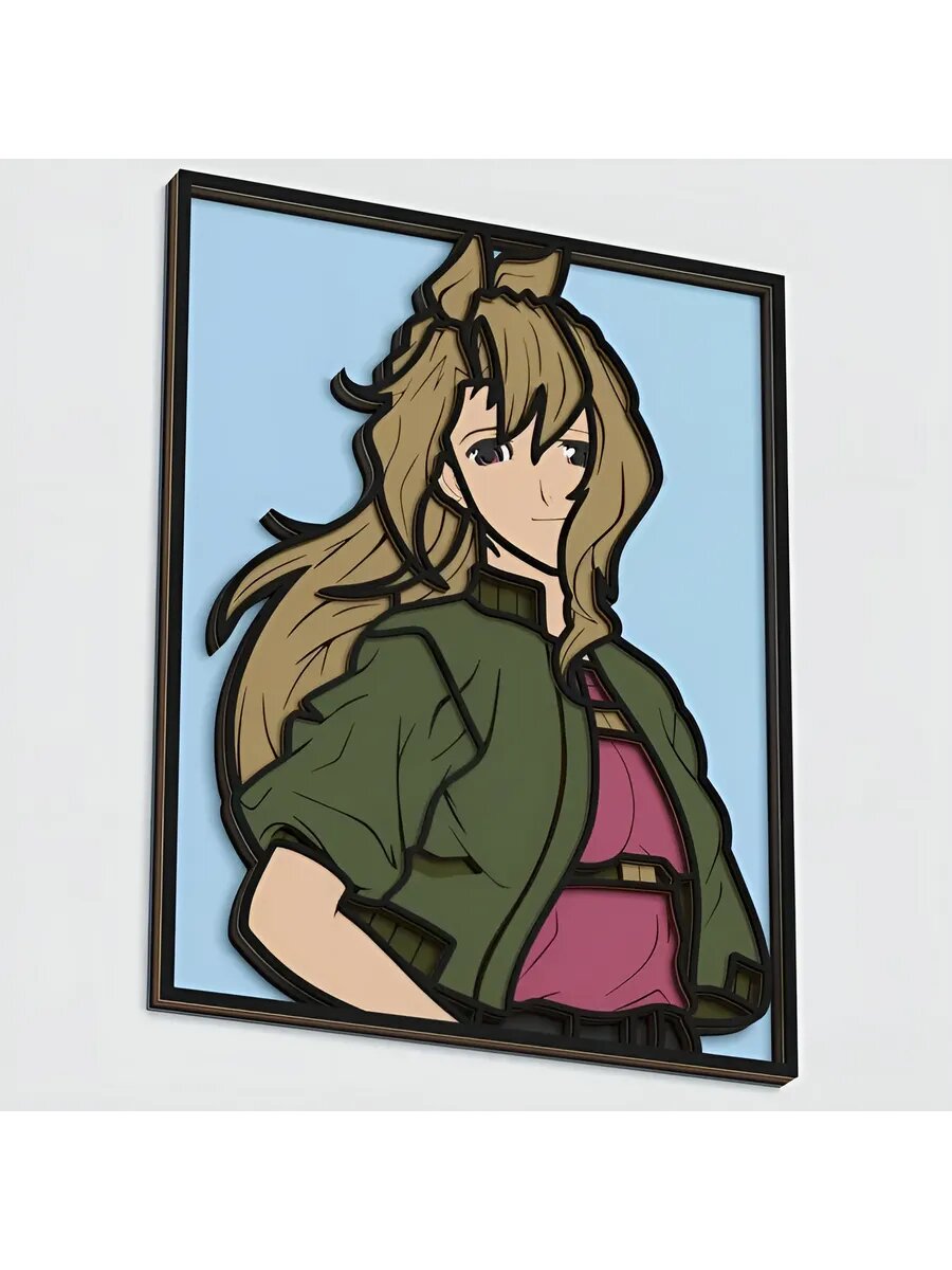 3D Картина по номерам из дерева Мадлакс, 23x30 см