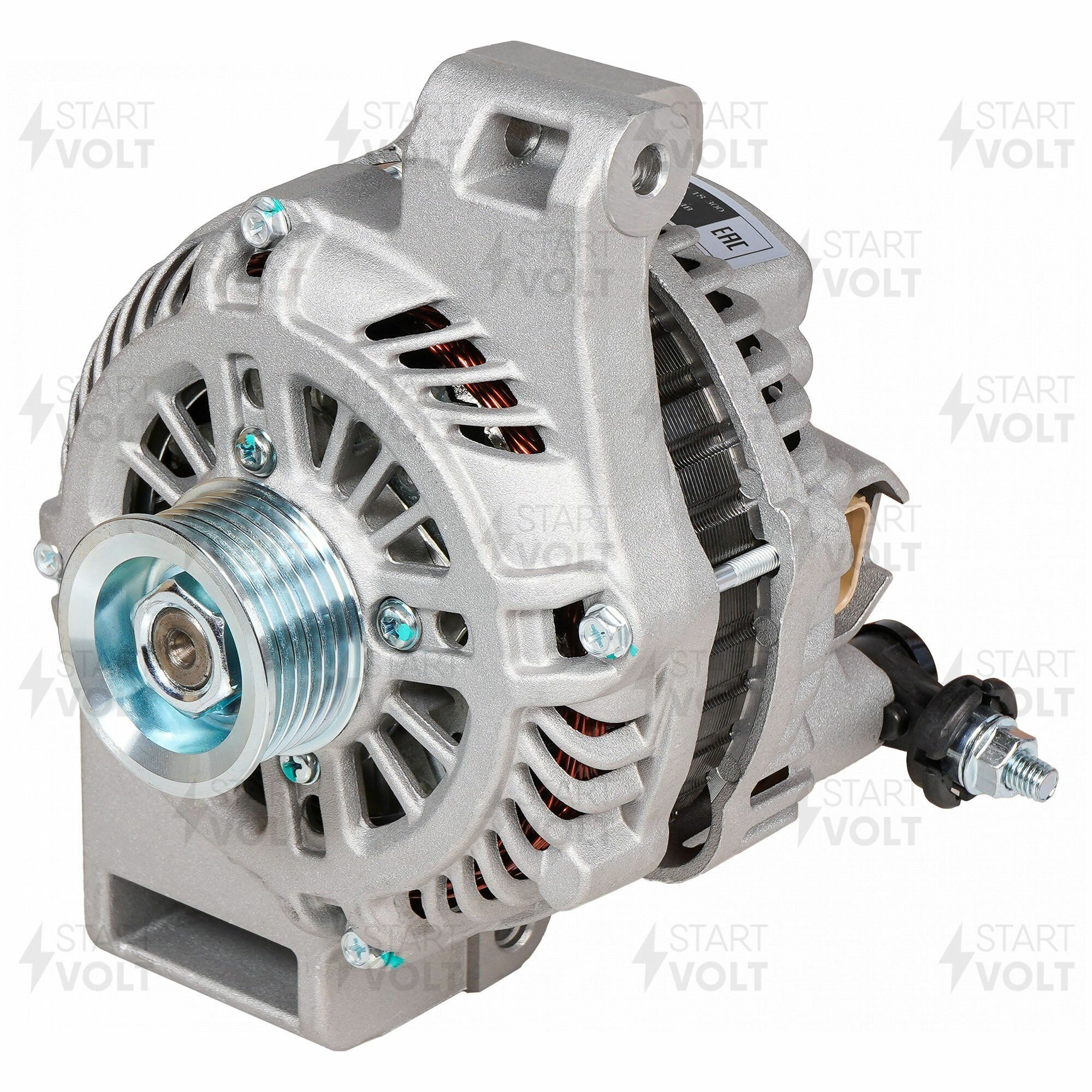 Генератор StartVolt LG2501, для Mazda 3/5, металл, пластик, серый