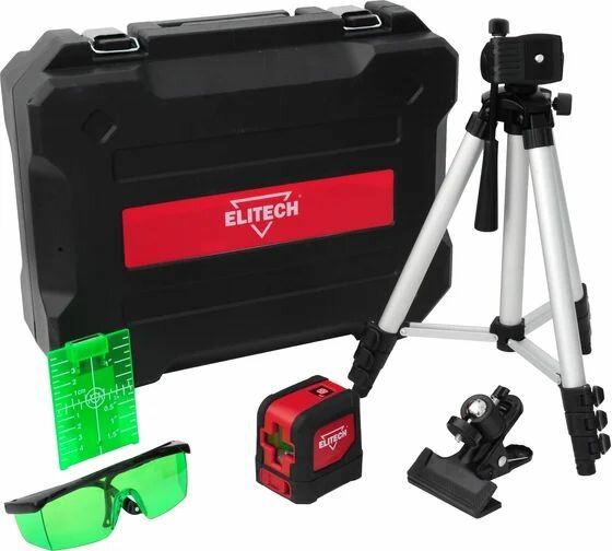 Уровень лазерный Elitech (ЛН3К Зел)