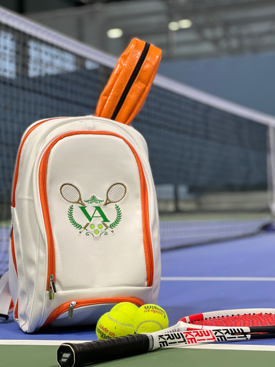 Рюкзак теннисный VA.RUSSIA, эко-кожа, для ракеток и обуви, непромокаемый, 35 л