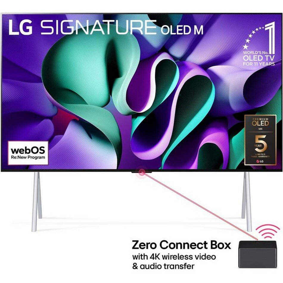 97" Телевизор LG OLED97M4 OLED 4K Ultra HD, 120 Гц, 3840x2160, черный — фото 1