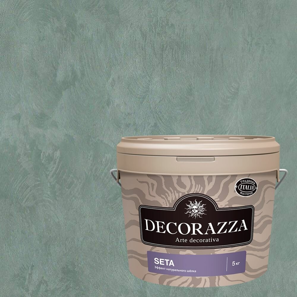Декоративная штукатурка с эффектом натурального шелка Decorazza Seta (5кг) ST 11-157