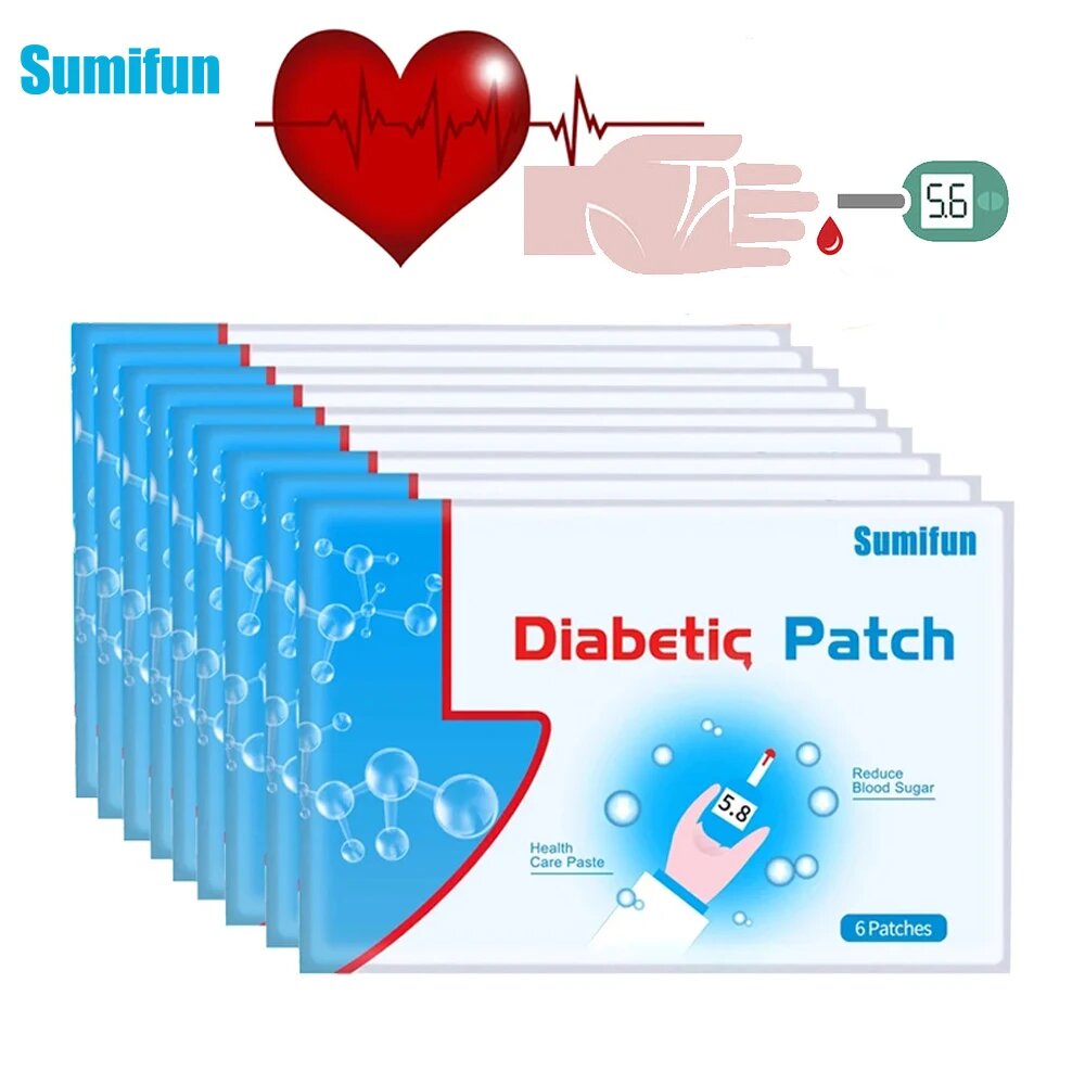 Пластырь для сахара в крови Sumifun 60 шт.