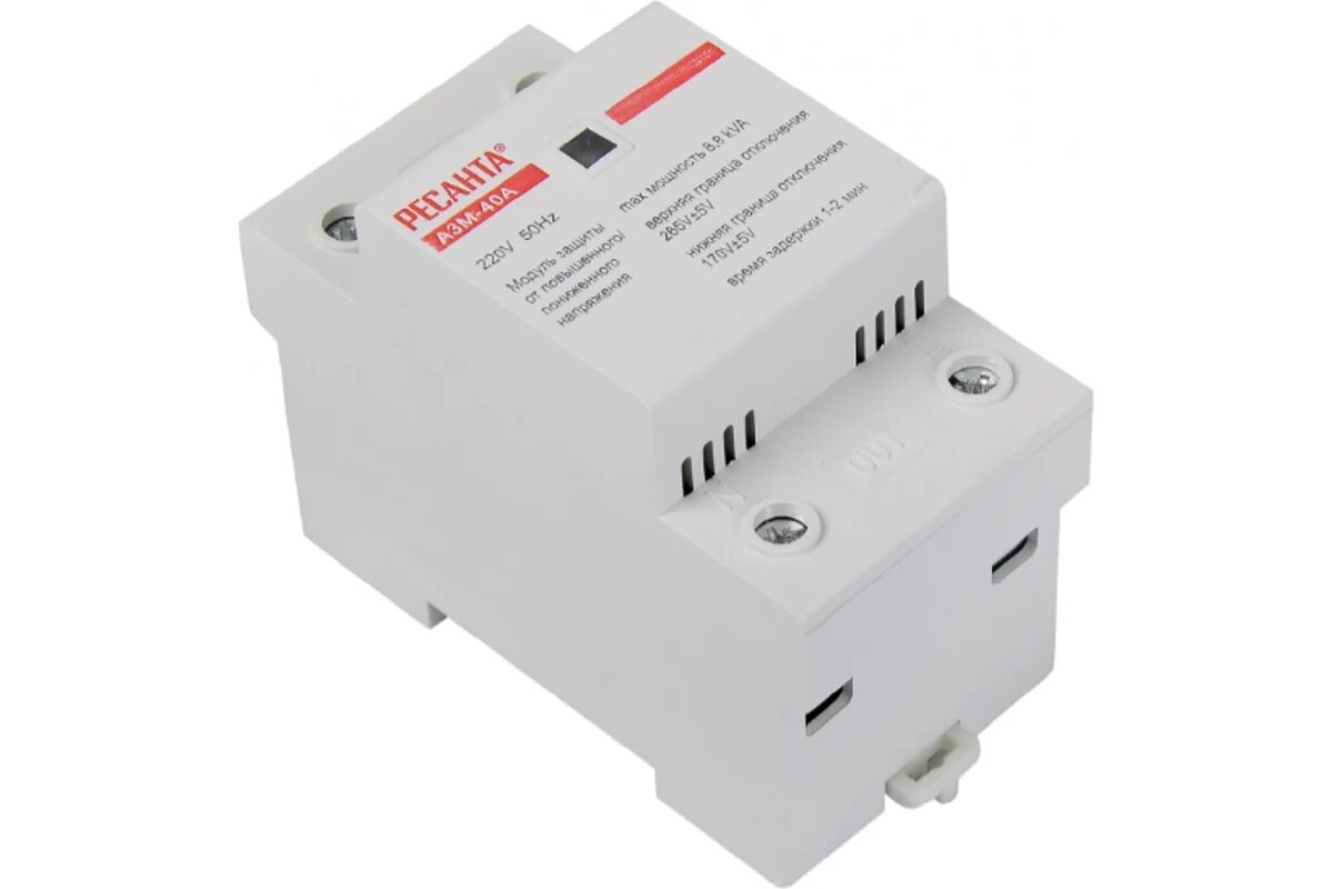 Ресанта 61/22/28 Блок защиты от перенапряжения 40 А для домашней электросети