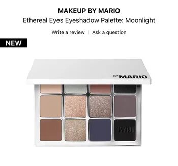 MAKEUP by MARIO палитра теней для век ETHEREAL EYES EYESHADOW PALETTE