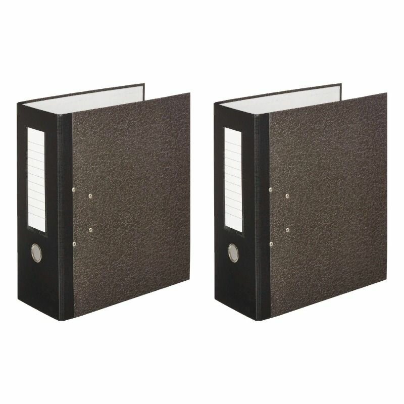 Attache Папка-регистратор, 125мм, мрамор, 2 шт.