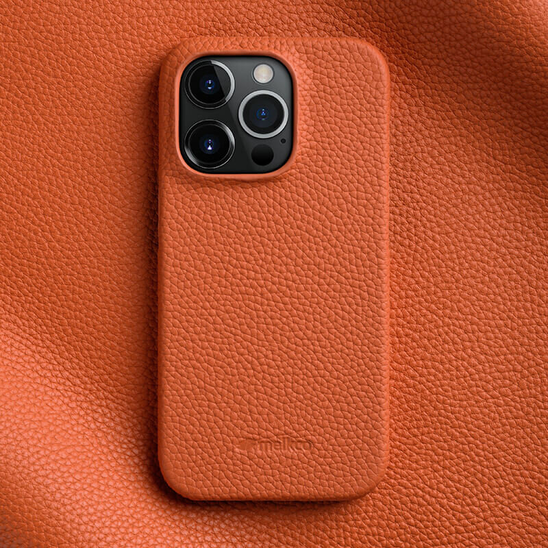 Чехол Melkco, для iPhone 12 mini, оранжевый