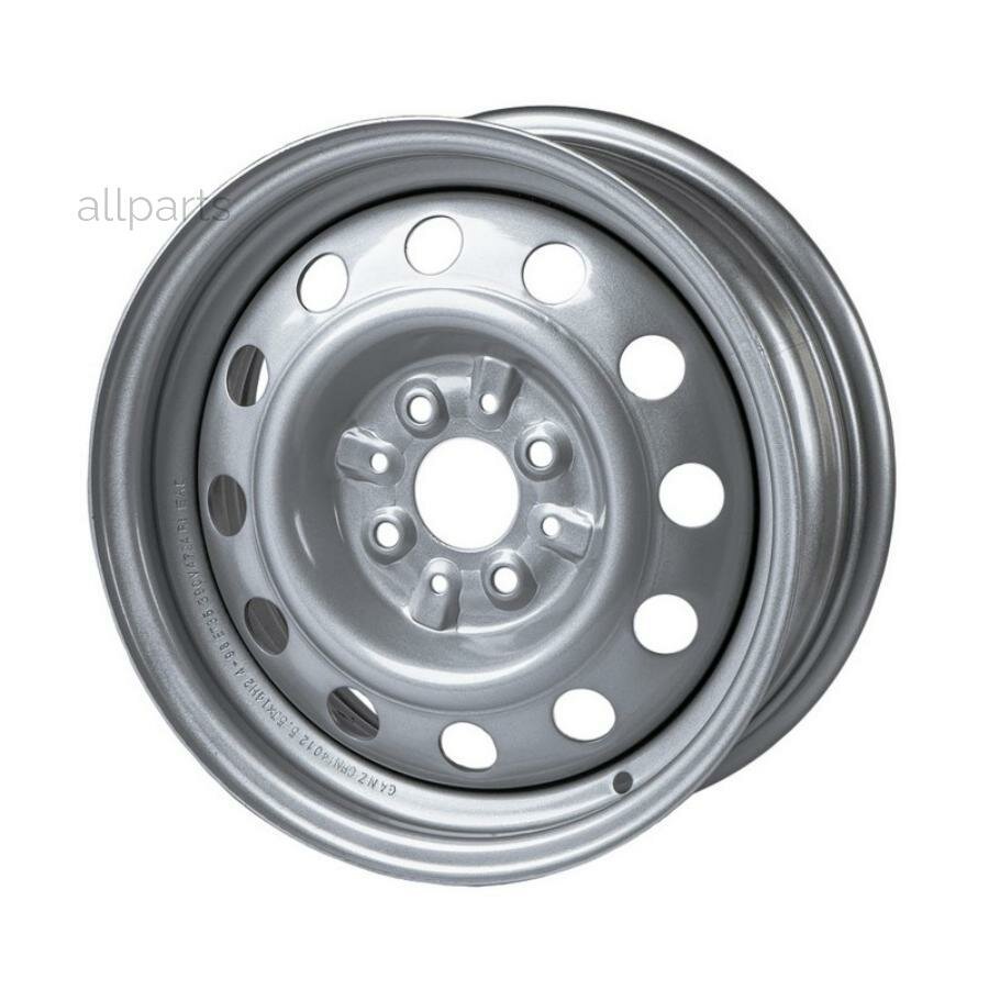GANZ GRN14012 Диск штампованный R14 5.5J 4x98/58.6 ET35 GANZ Silver GRN14012 для ВАЗ 2110-12, 1117-19, 2170-72, 2190-92 12 (отверст)