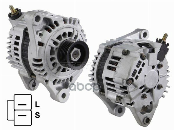 Генератор NISSAN CUBE Z10/MARCH/MICRA II K11 1.0/1.4 00-03 CGA3DE/CG10DE 12V 65A Sat арт. ST-85-0041