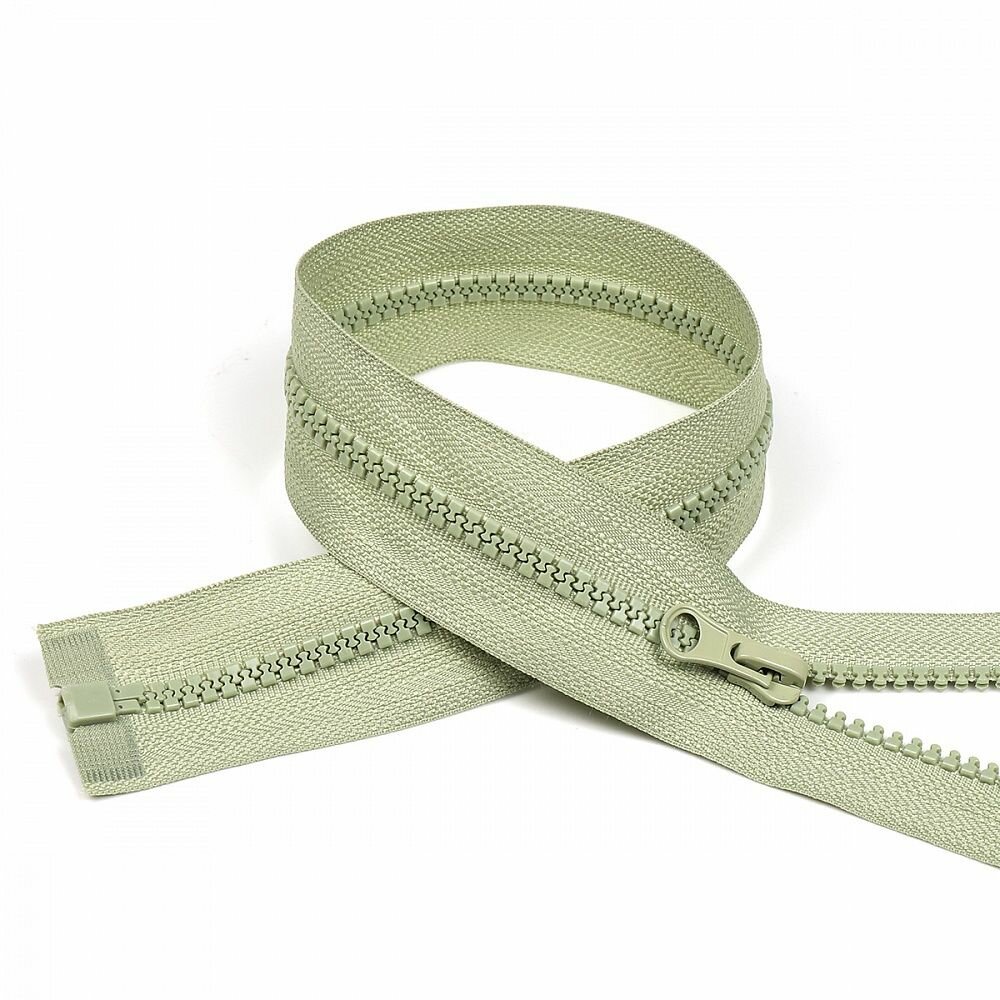 Молния MaxZipper трактор №5 1 замок с усиленными звеньями, 50 см, цвет S110 оливковый 10 шт