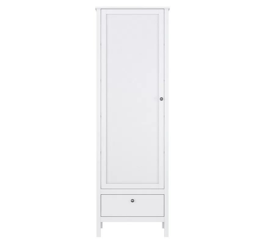 BRW Шкаф Ева (Хельга) REG1D1S/200 белый