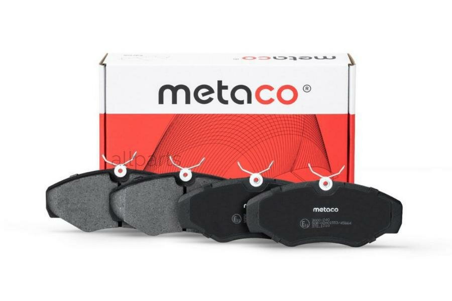 METACO 3000-240 Колодки тормозные передние к-кт