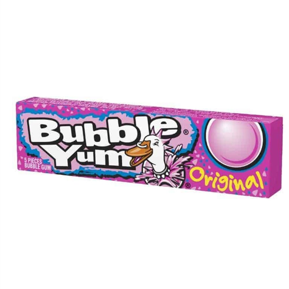 Bubble Yum Cotton Candy Gum жевательная резинка 40 гр