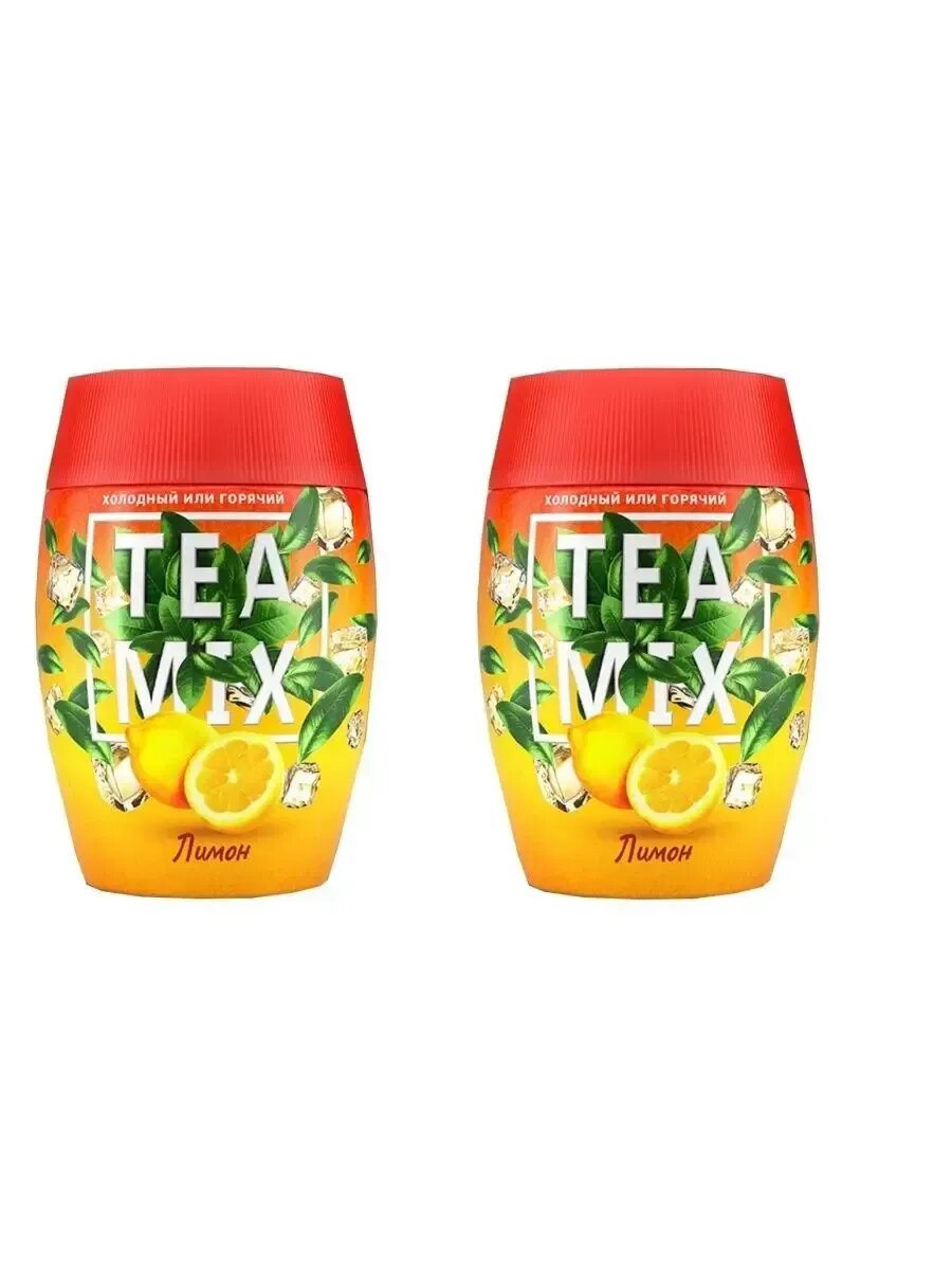 Чай TEA MIX гранулированный Лимон 300 гр, 2 штуки