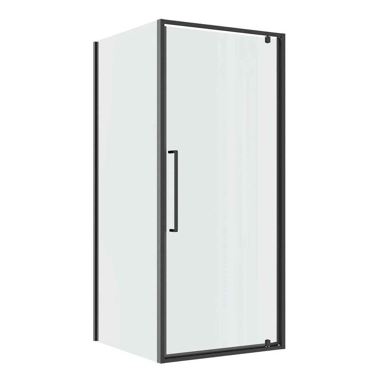 Душевое ограждение Niagara Nova NG-35-8AGR-A80GR-34 80х80х195 распашное профиль графит